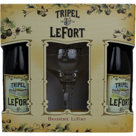 Coffret Lefort Triple | Bières en coffret pour offrir ou se faire p...