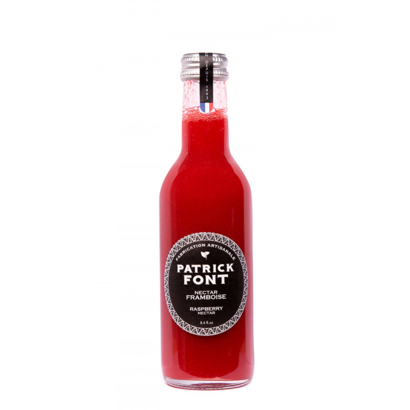 nectar framboise patrick font | JUS DE FRUITS