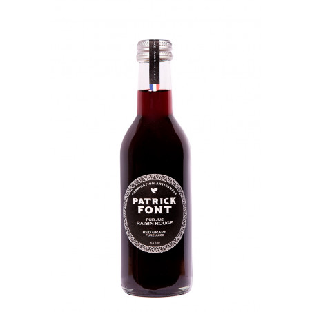 Pur jus raisin rouge merlot Patrick Font | JUS DE FRUITS