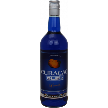 Liqueur de Curaçao Bleu Fauconnier | Alcools fins et spiritueux de ...