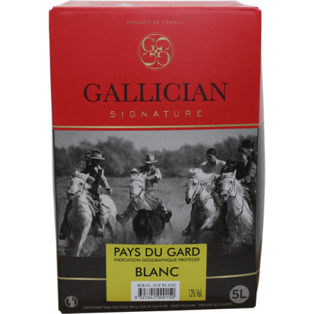 PAYS DU GARD GALLICIAN 5L | BLANCS