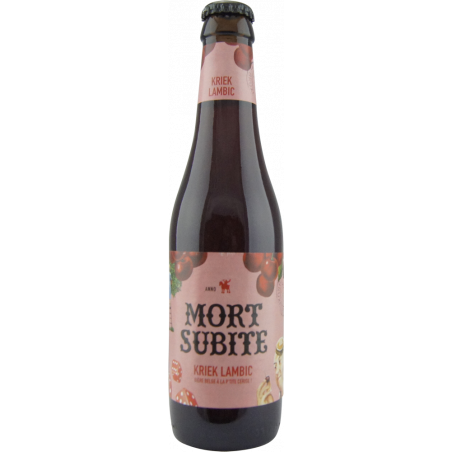 Mort Subite Kriek Lambic 33cl | Le meilleur de la bière en bouteilles