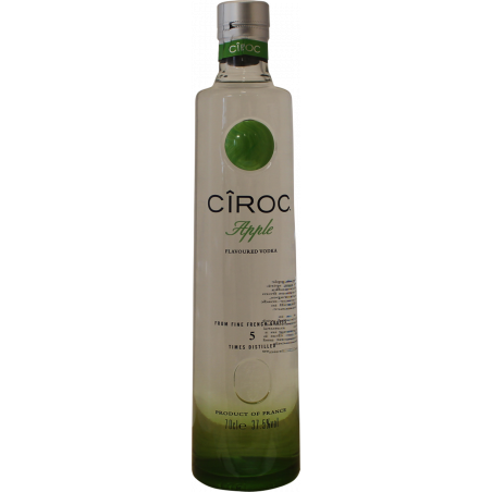 Vodka Ciroc Apple | Alcools fins et spiritueux de qualité supérieure
