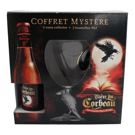 Coffret Bière du Corbeau Rouge | Bières en coffret pour offrir ou s...