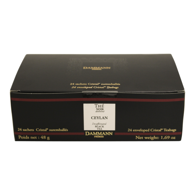 the dammann noir detheine ceylan x 24 | THES ET INFUSIONS